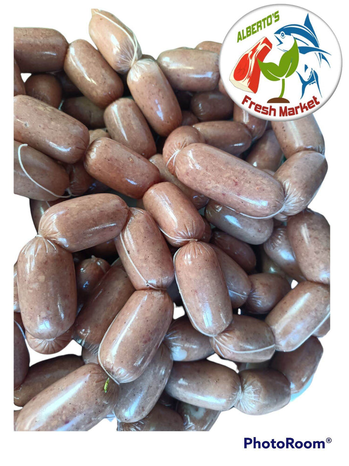 FRESH GARLIC LONGGANISA 500 grams – Alberto's Fresh Market